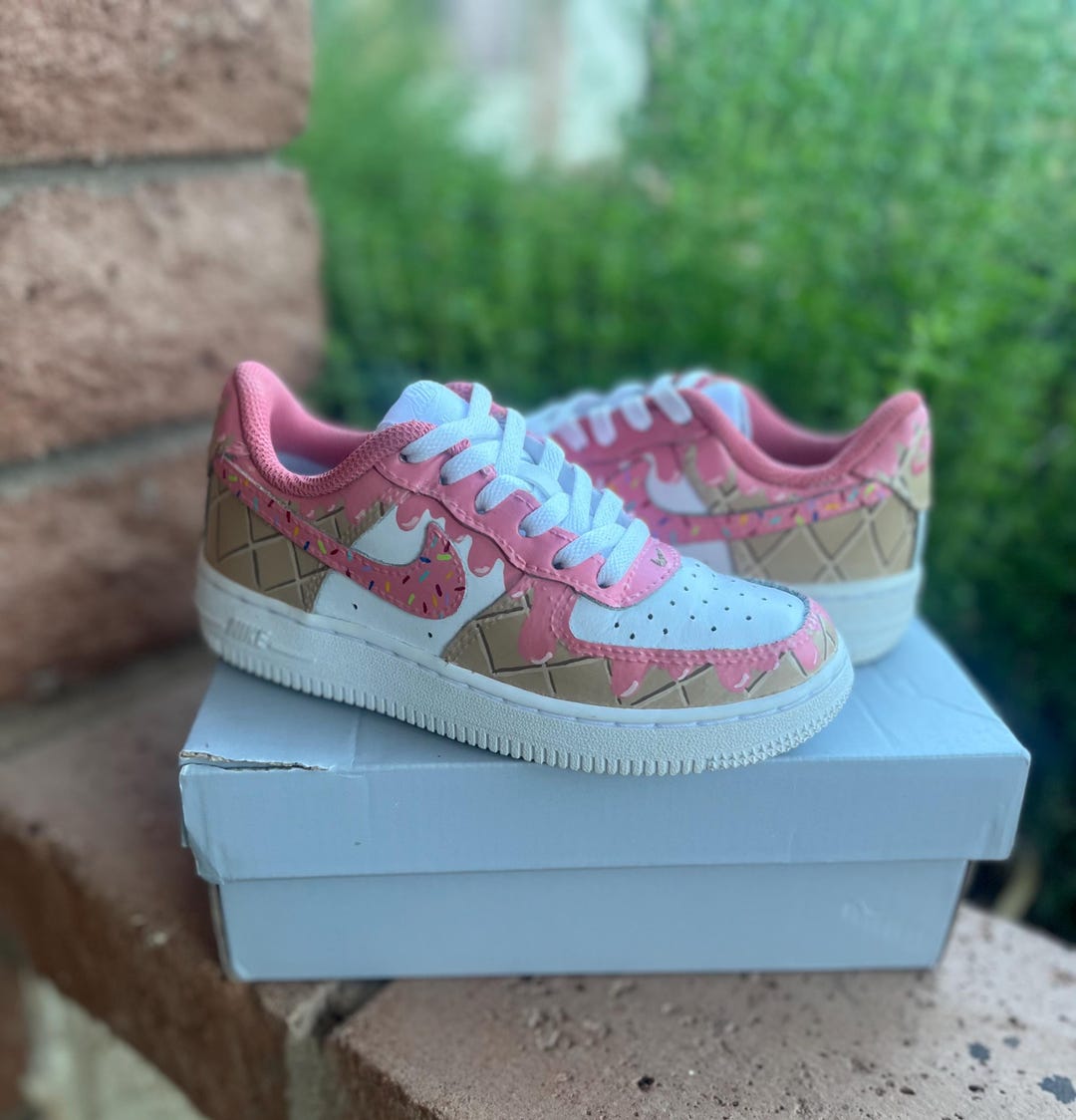 Ice Cream Air Force 1 / Custom Shoe / Toddler / Baby / Kid / AF1 ...