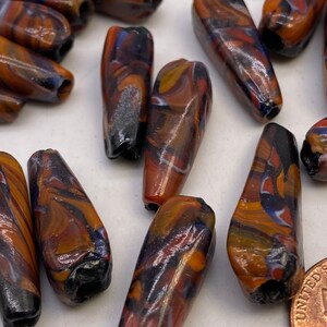 Unique Hand Made Glass Beads From India. (20 Peices per Price) - Etsy