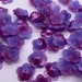 Hand Painted Periwinkle Flower Beads From Our Studio. (16mm) Periwinkle ...