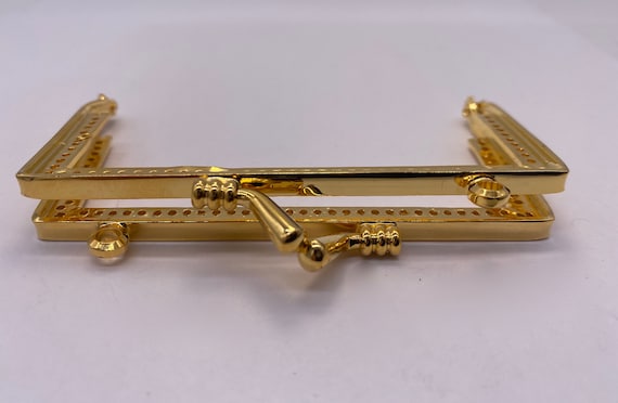 Vintage Purse/coin Clasp. Brass With Gold Plating. 3.5inches. | Etsy