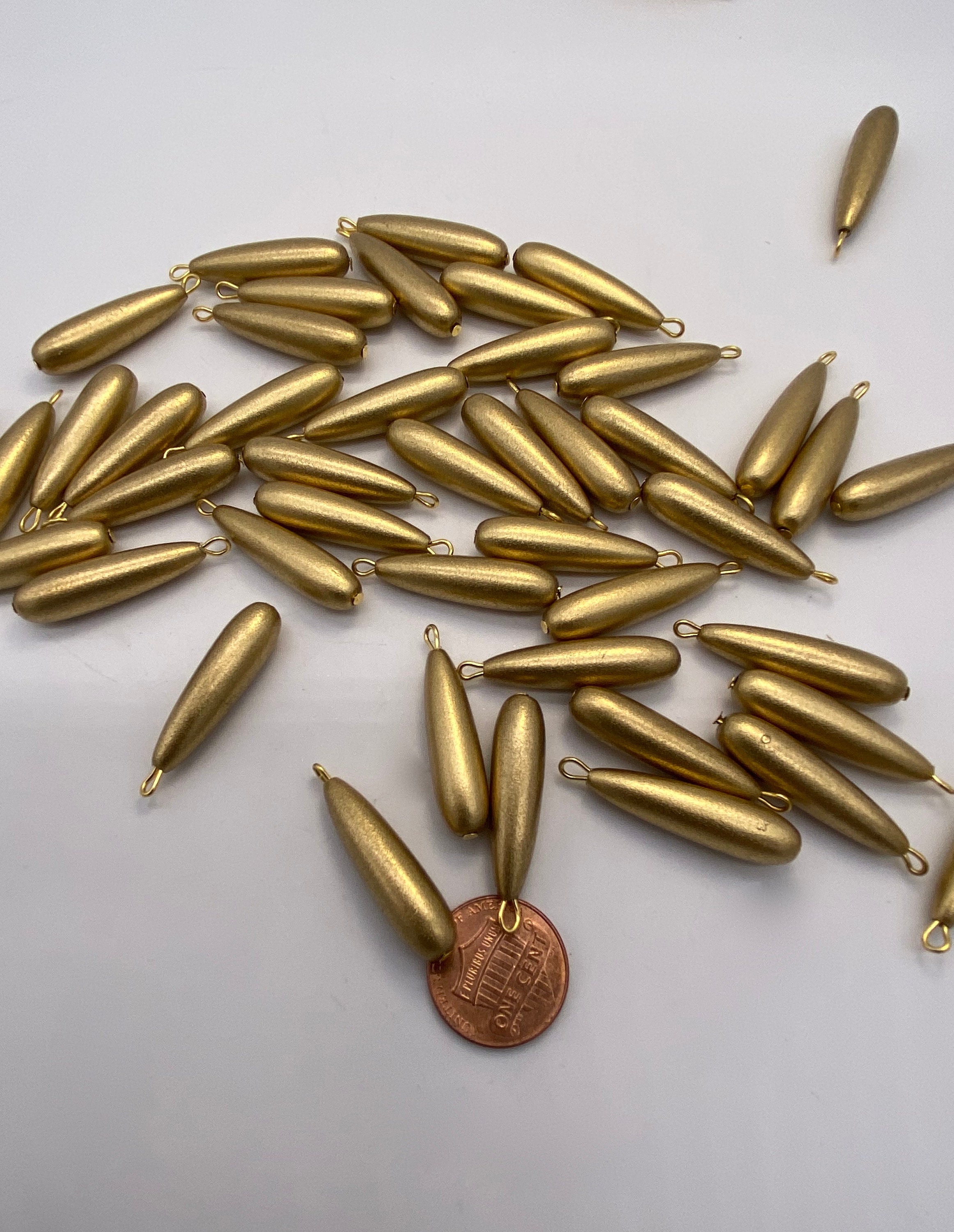 Craft Supplies & Tools Macrame Acrylic 20 pieces per price Long matt ...