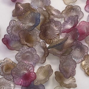 Hand Painted Flowers From Our Studio. ( Mixed Tones, Transparent ...
