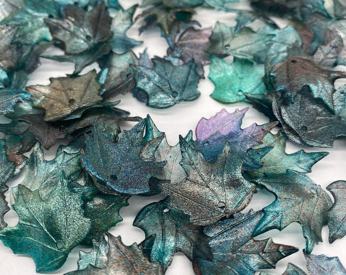 Maple Leaf Art Print leave the Leaves Leaf Art Gardener Gifts Tree ...