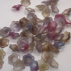 Hand Painted Flowers From Our Studio. ( Mixed Tones, Transparent ...