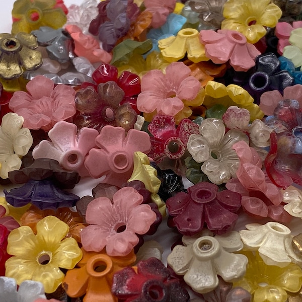 Hand Painted Beads - Etsy