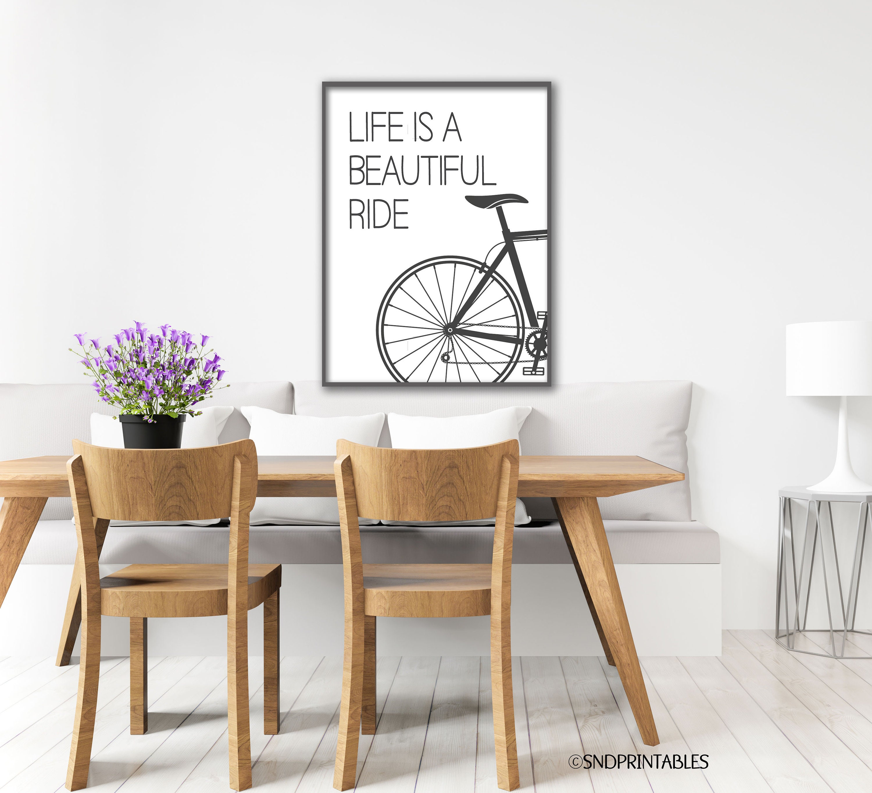 Life is a Beautiful Ride Printable in 8 X 10 and 12 X 16 Digital File ...