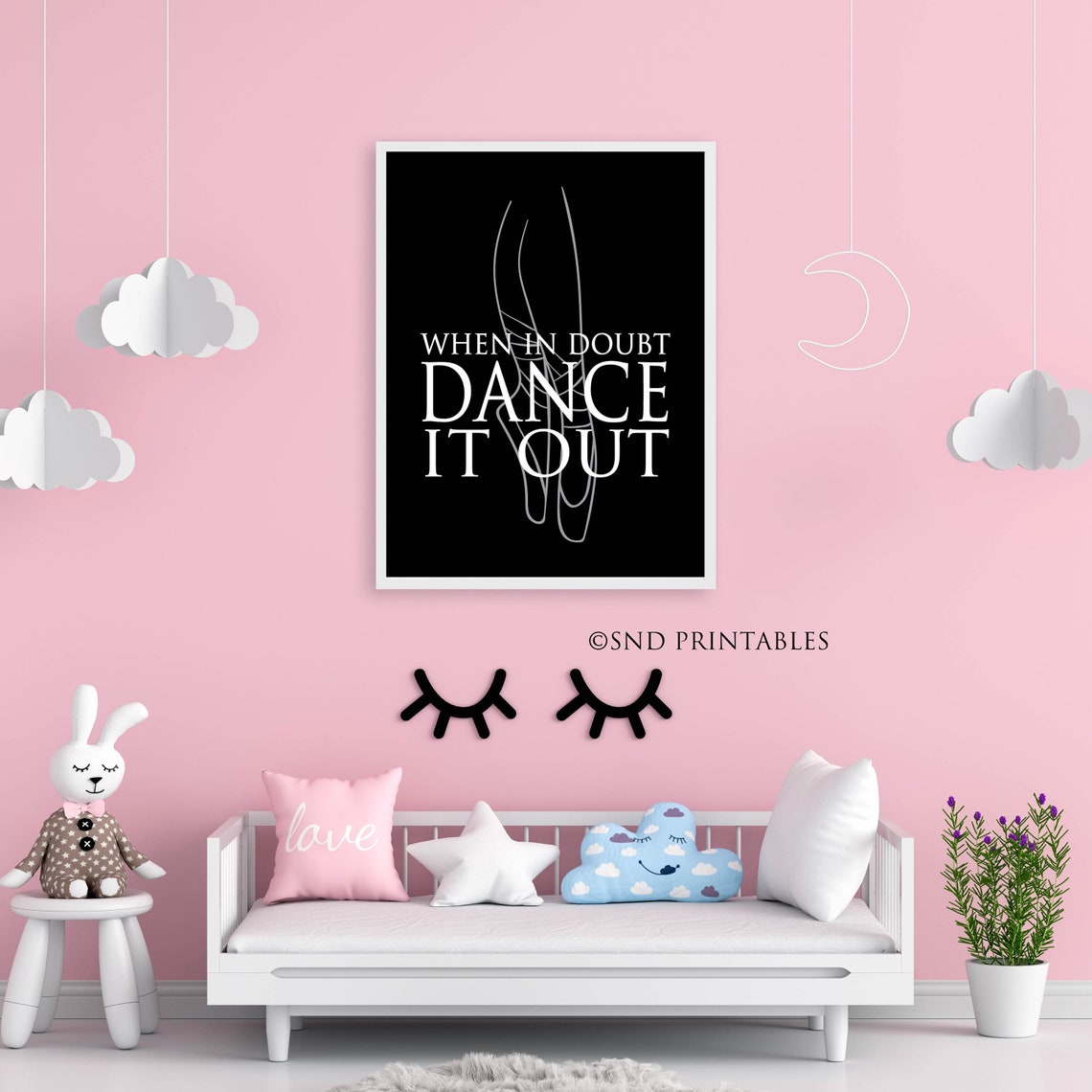 When in Doubt Dance It Out Art Printable File - Digital File - Instant ...