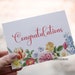 Floral Congratulations Printable Card - Spring Flowers ...