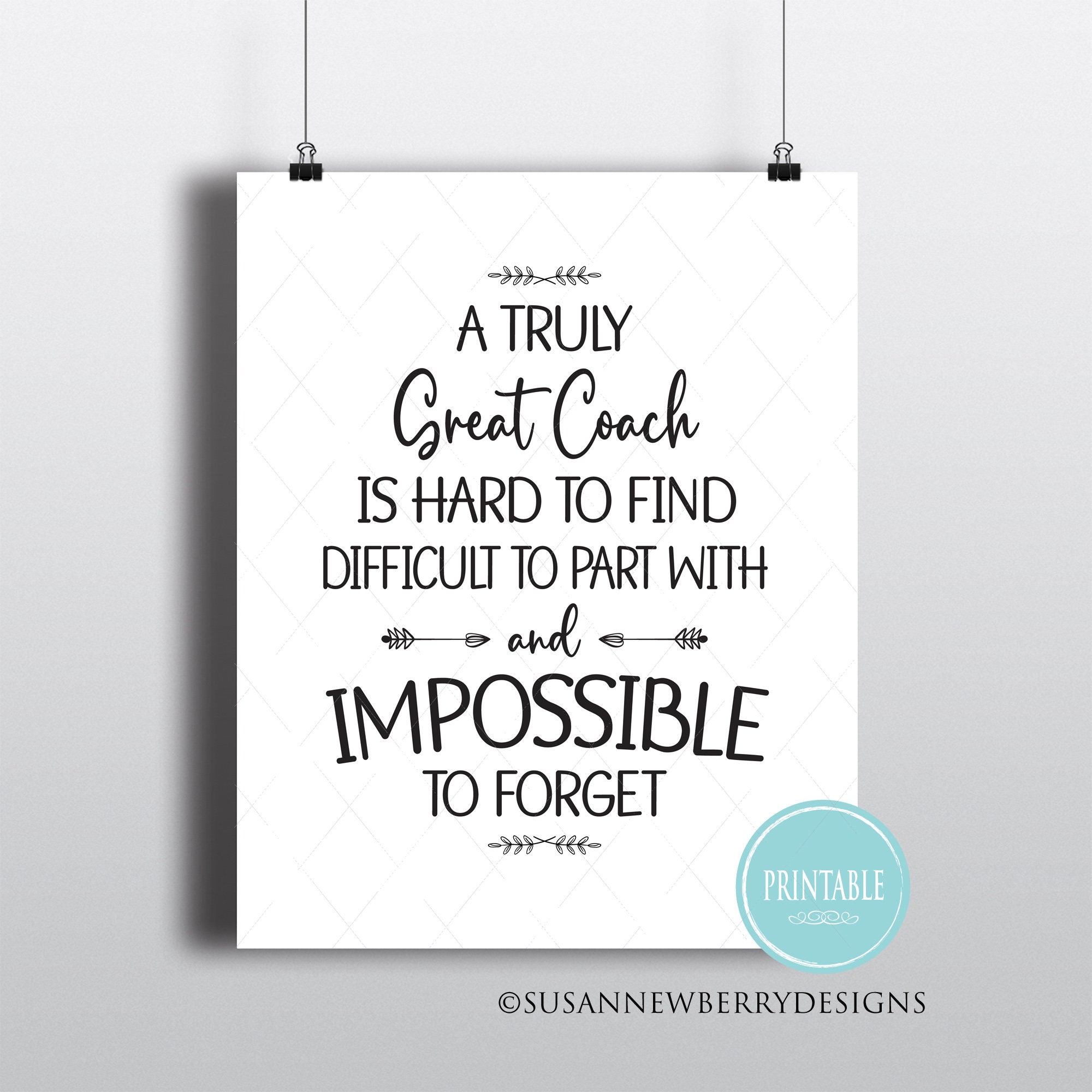 A Truly Great Coach is Hard to Find Difficult to Part With and ...