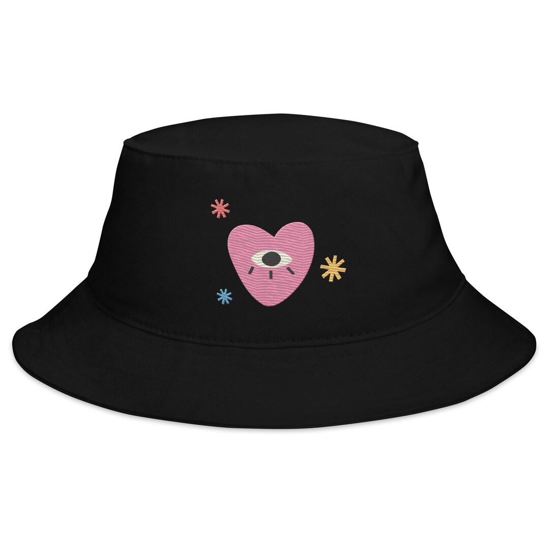 Heart Bucket Hat - Etsy