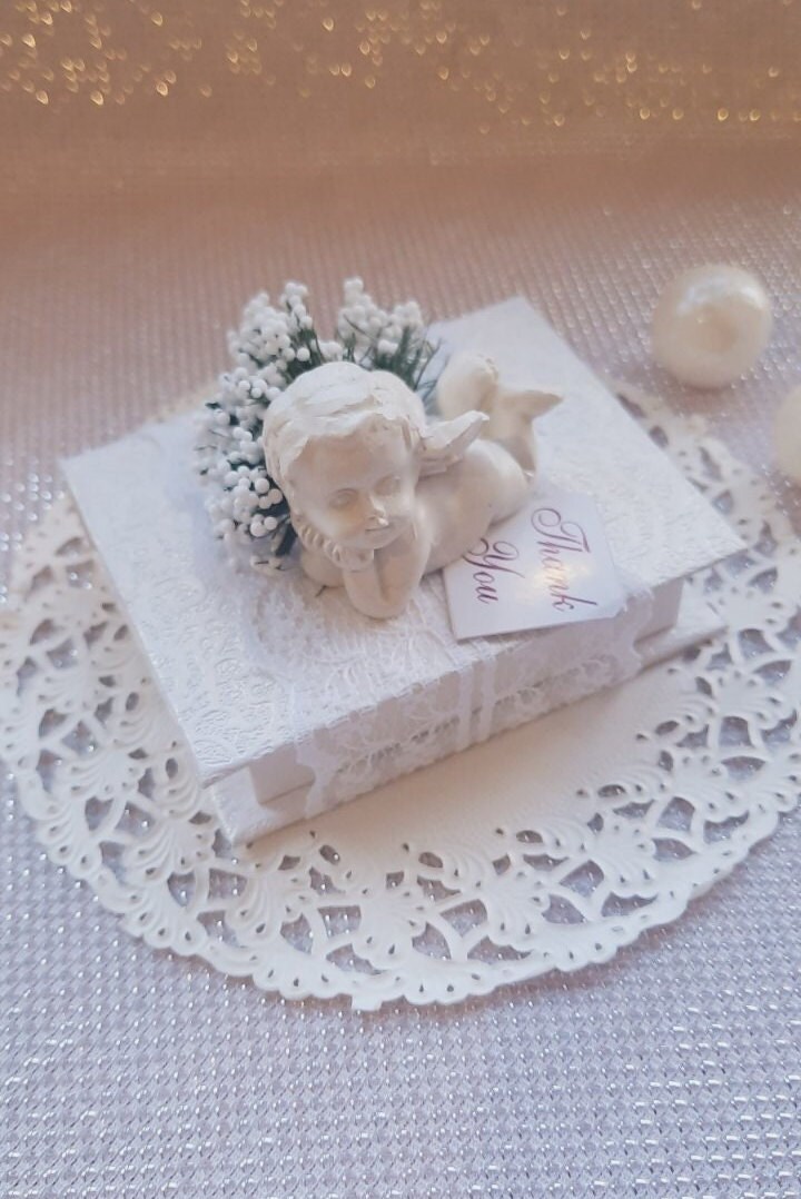 10pcs Christening Favors,angel Favor,thanks You Gift,guests Gift,baby ...