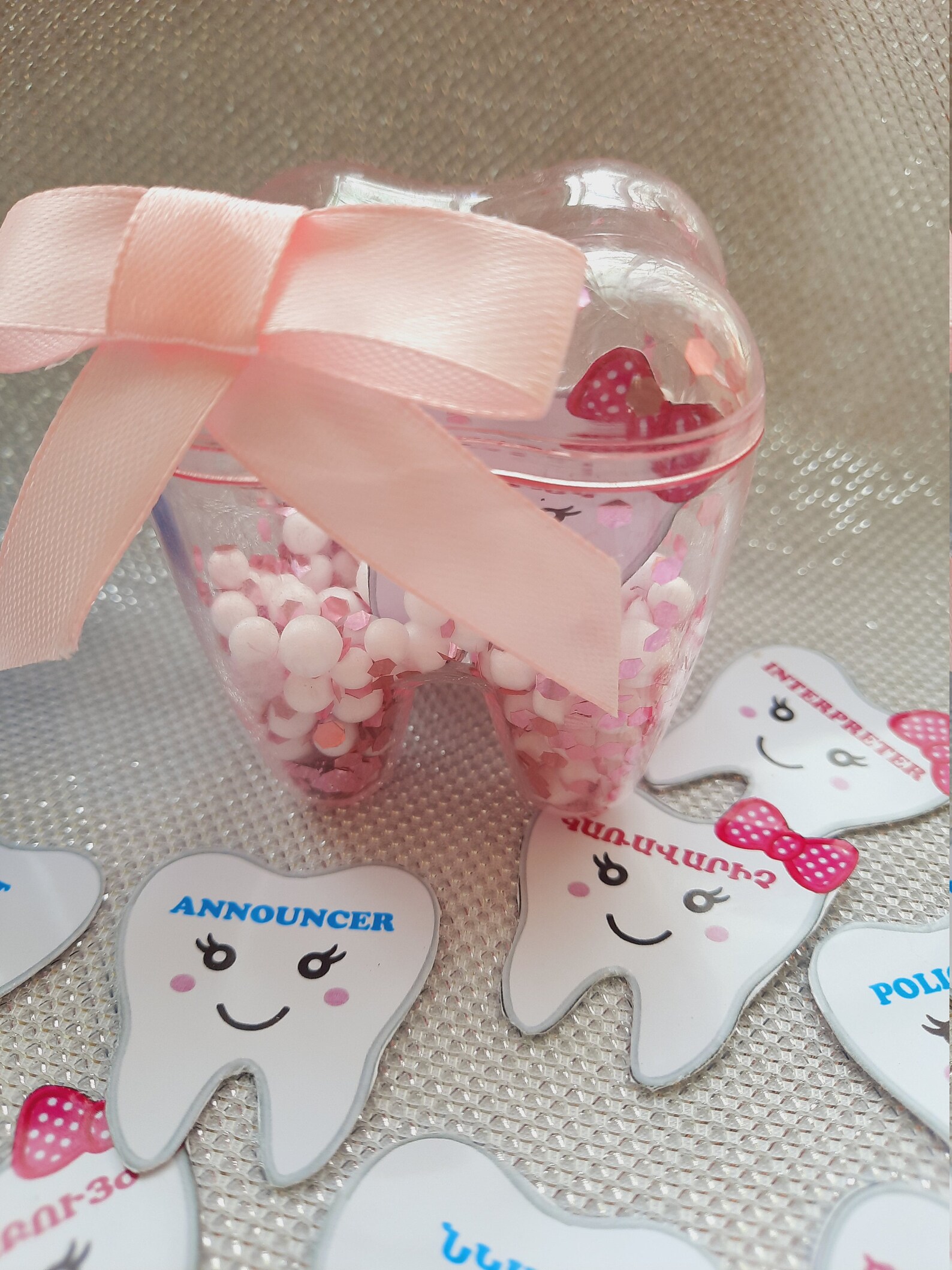 First Tooth Favor Personalized Party Favor Professions | Etsy