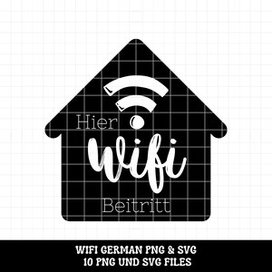German Wifi Internet Png Svg Files, 10 Wi-fi Png Bünde Datei Für Hotel ...
