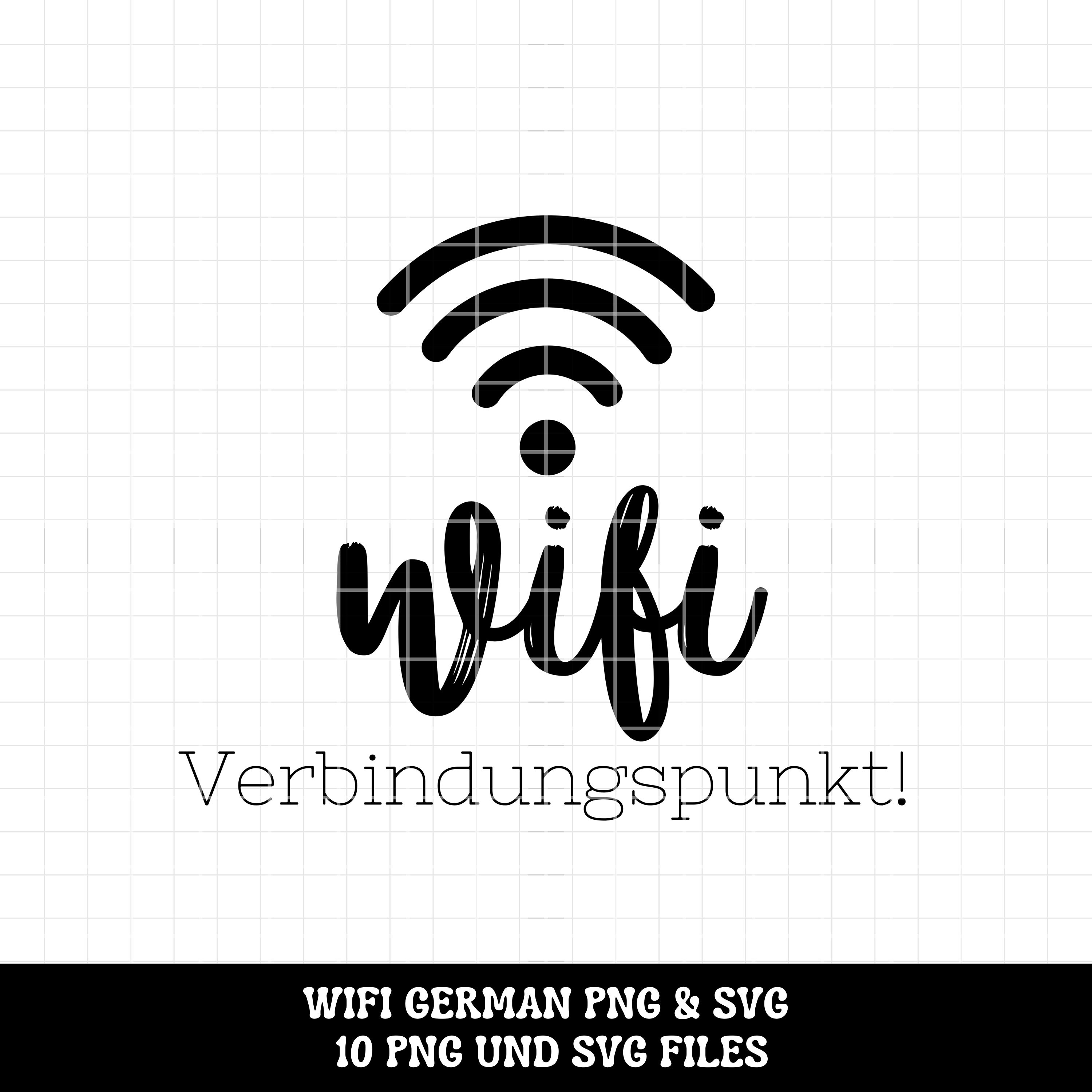 German Wifi Internet Png Svg Files, 10 Wi-fi Png Bünde Datei Für Hotel ...
