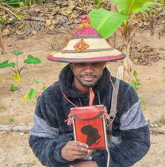 Traditional Fulani Hat With Fulani Wallet. - Etsy