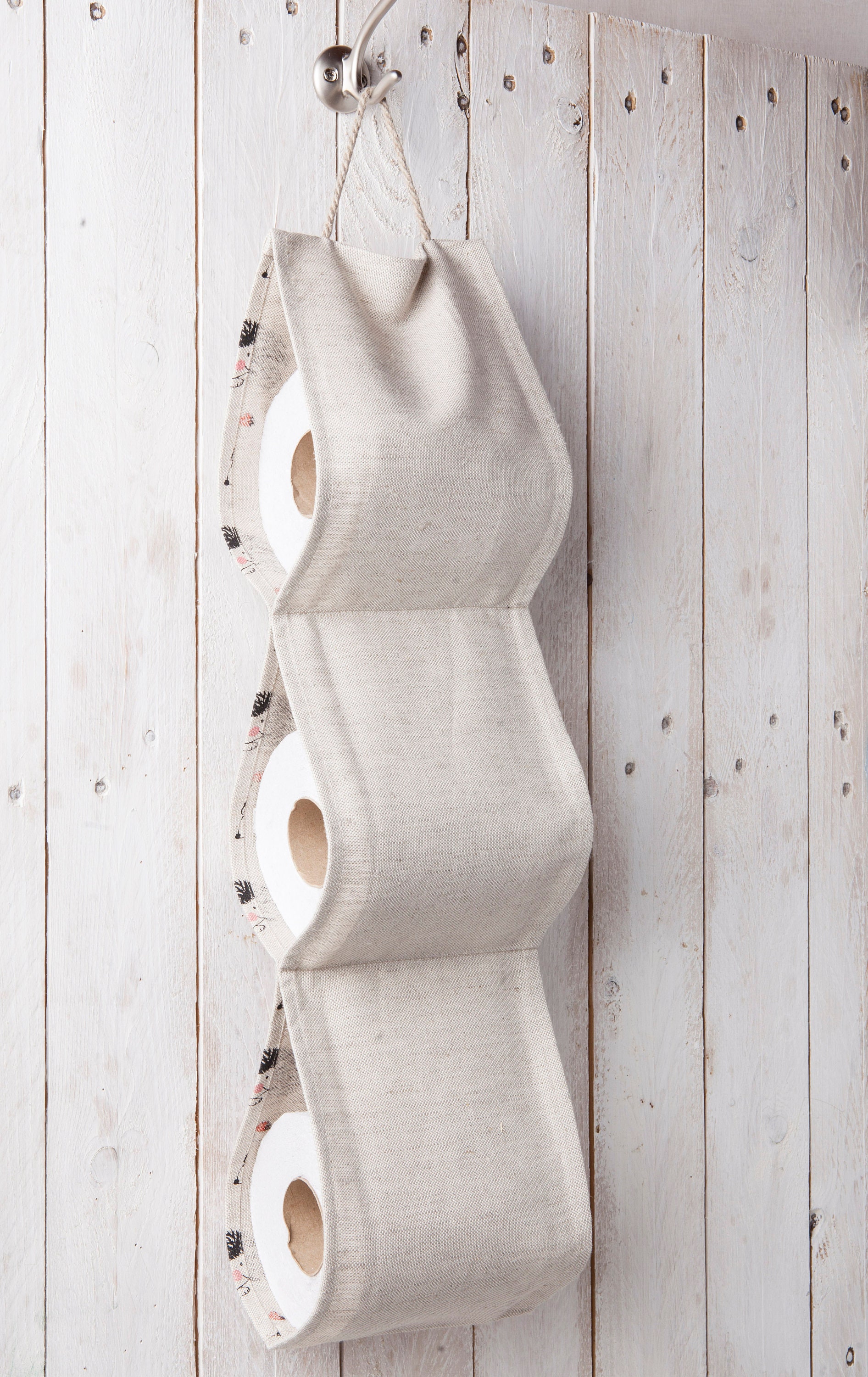 Linen Toilet Paper Holder, Horses Design, Gift for Horses Lovers ...
