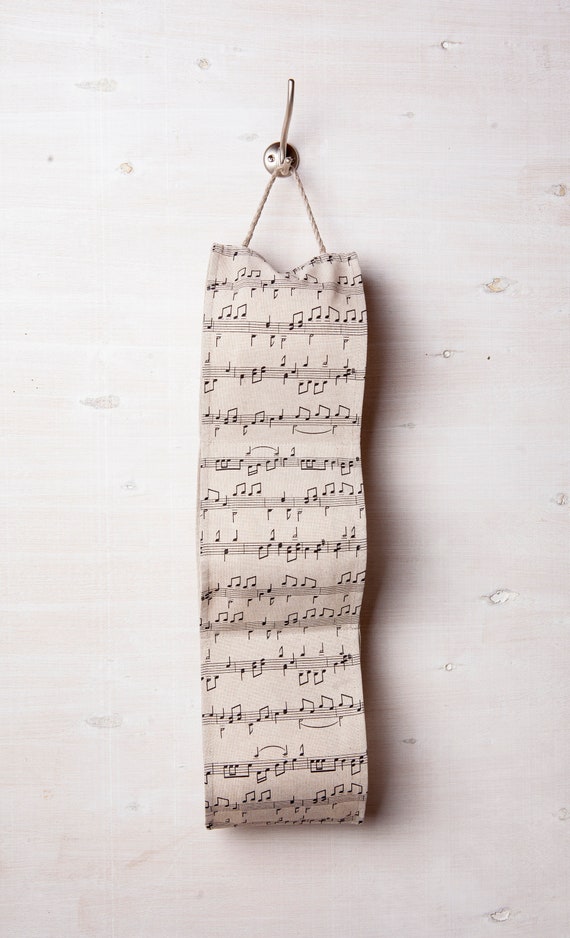 Toilet Paper Holder Music Notes Design Bathroom Decor Small - Etsy
