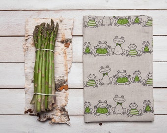 Frog Kitchen Towels - Etsy