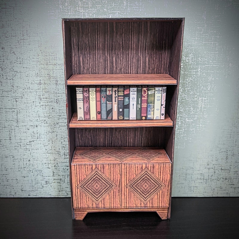 1/6 Miniature Bookcase - Etsy