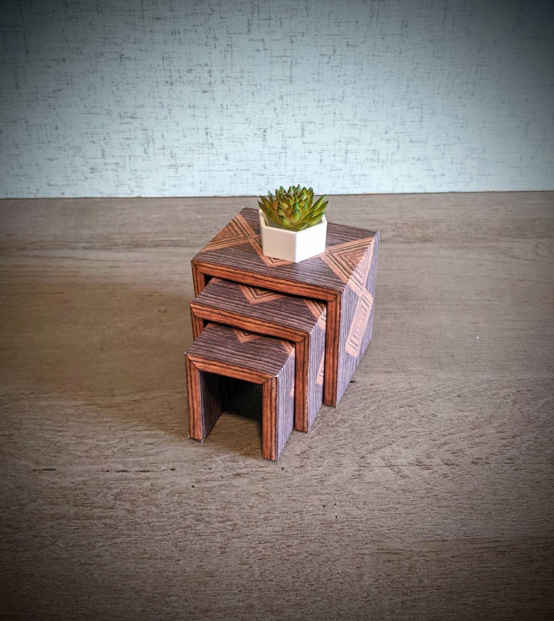 1:6 Scale Mini Tables Dollhouse Furniture Printable - Etsy