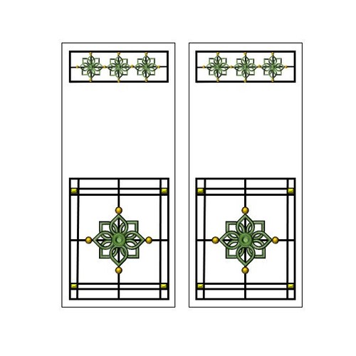 One Inch Scale Miniature Window Dollhouse Decor Printable - Etsy