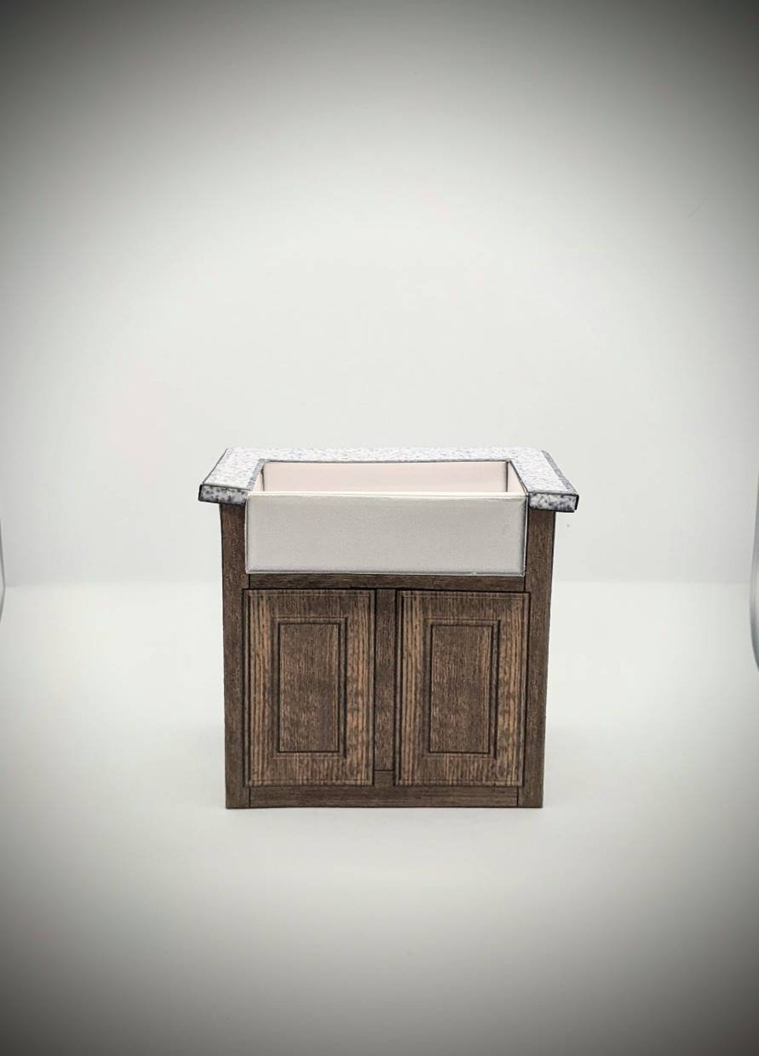 1:12 Scale, Mini Sink, Dollhouse Furniture, Printable Download, Modern ...