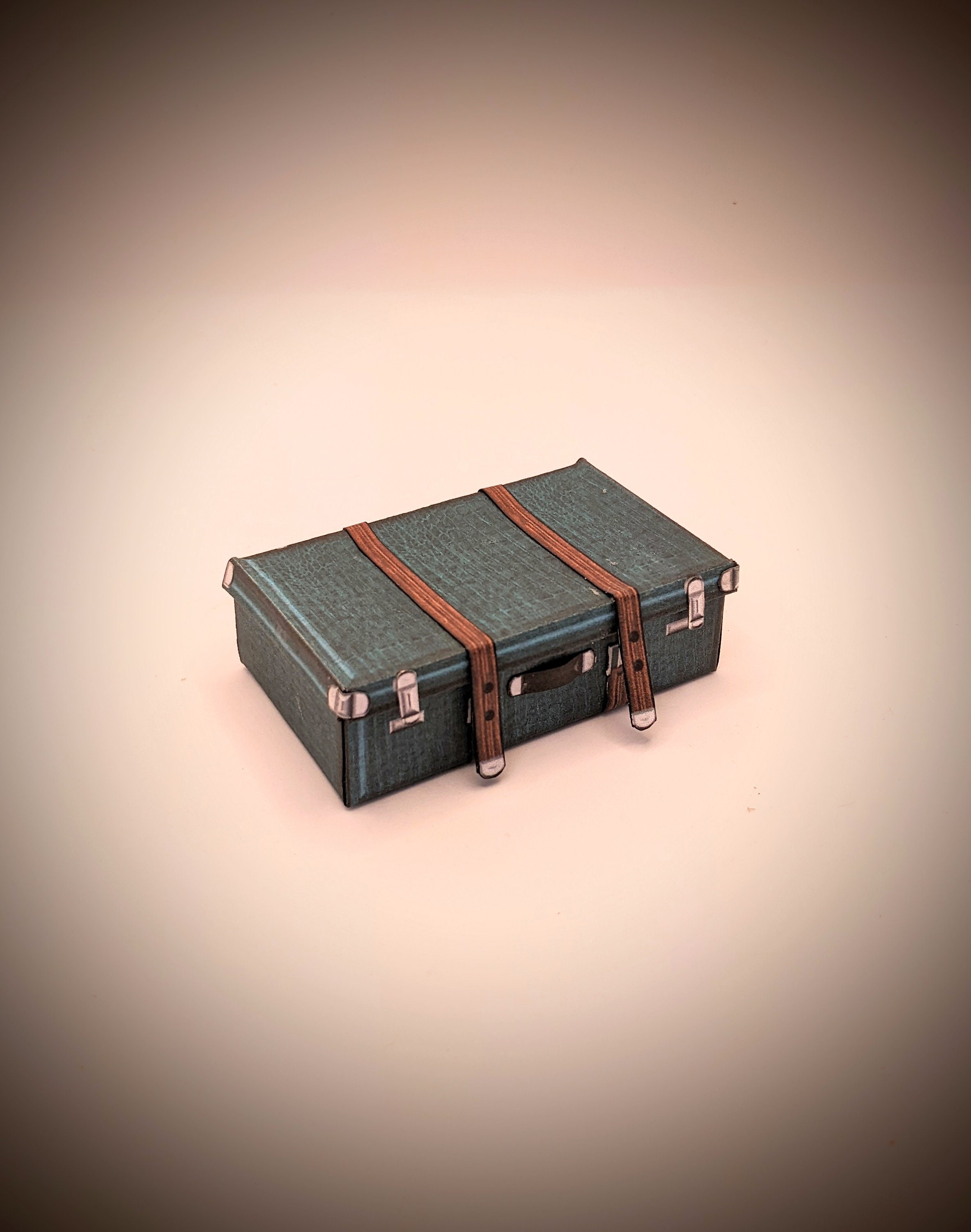 1:12 Scale Miniature, Mini Luggage, Dollhouse Decor, Diorama Printable ...