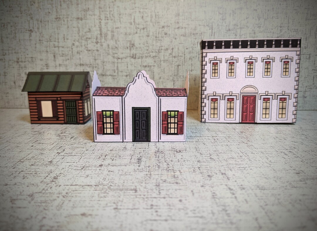 HO Scale, Downloadable, Miniature Houses, Train Set Accessories ...