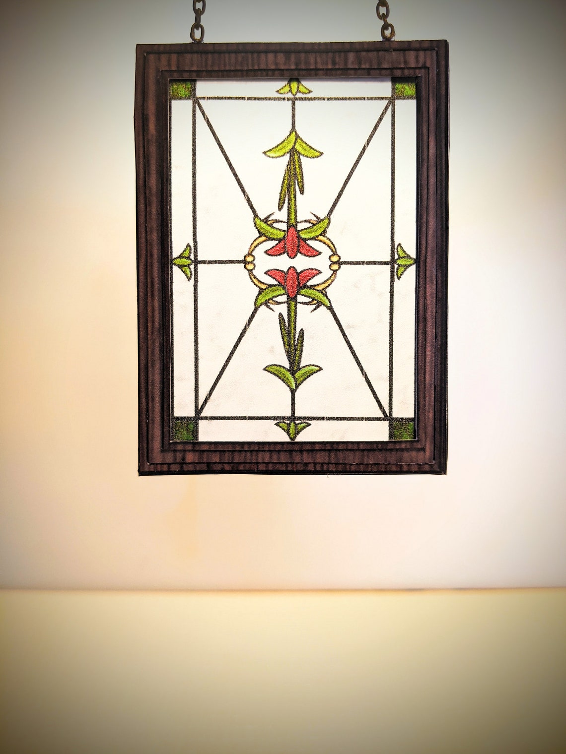 One Inch Scale Miniature Window Dollhouse Decor Printable | Etsy