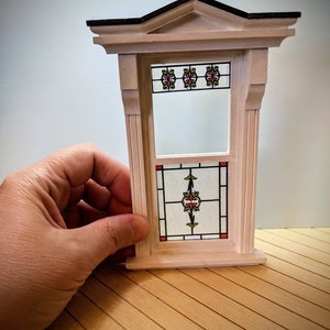 1:12 Scale, Miniature Window, Dollhouse Decor, Printable Mini ...