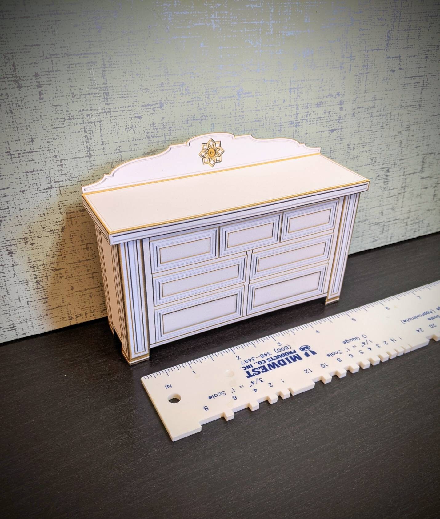 Dolls & Miniatures Art & Collectibles downloadable miniature bedroom ...