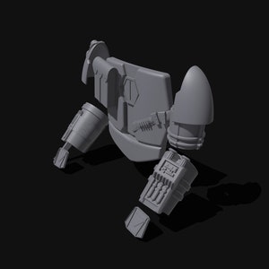 Modular Mandalorian Armor 3D Print File - Etsy