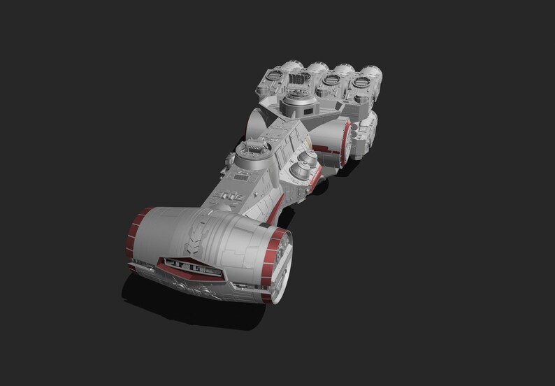 Blockade Runner Model | 3D Print File | Star Wars Inspired Collectible ...