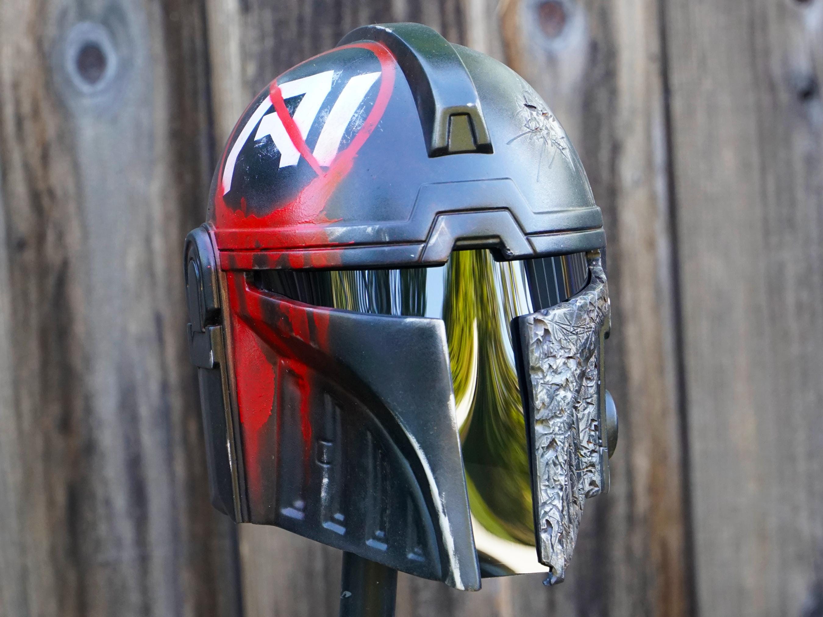 Aran Tal Resin Cast Helmet | Custom Painted Mandalorian Helmet | Star ...