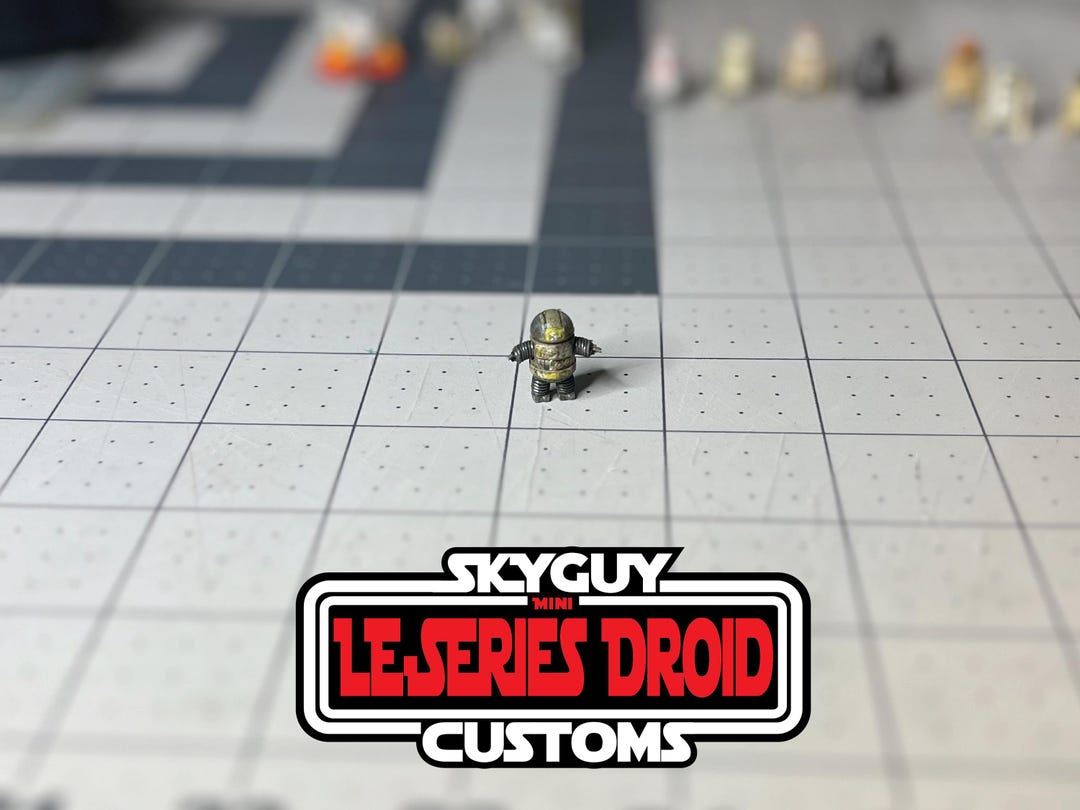 Le-series Droid | Mini Action Figure | Star Wars Inspired Collectible ...