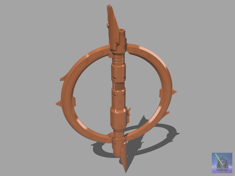 Marrok Lightsaber | 3D Print File | 3D Print Lightsaber Hilt | Star ...