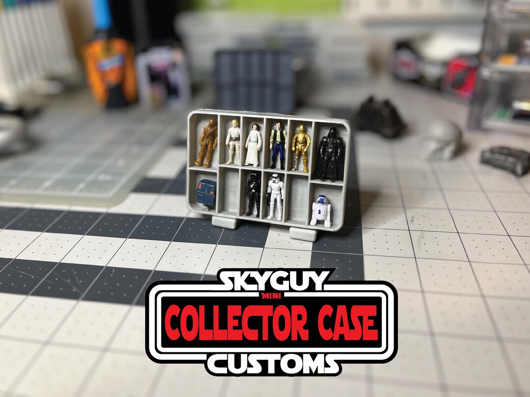 Mini Action Figure Collectors Case | Star Wars Inspired Collectible ...