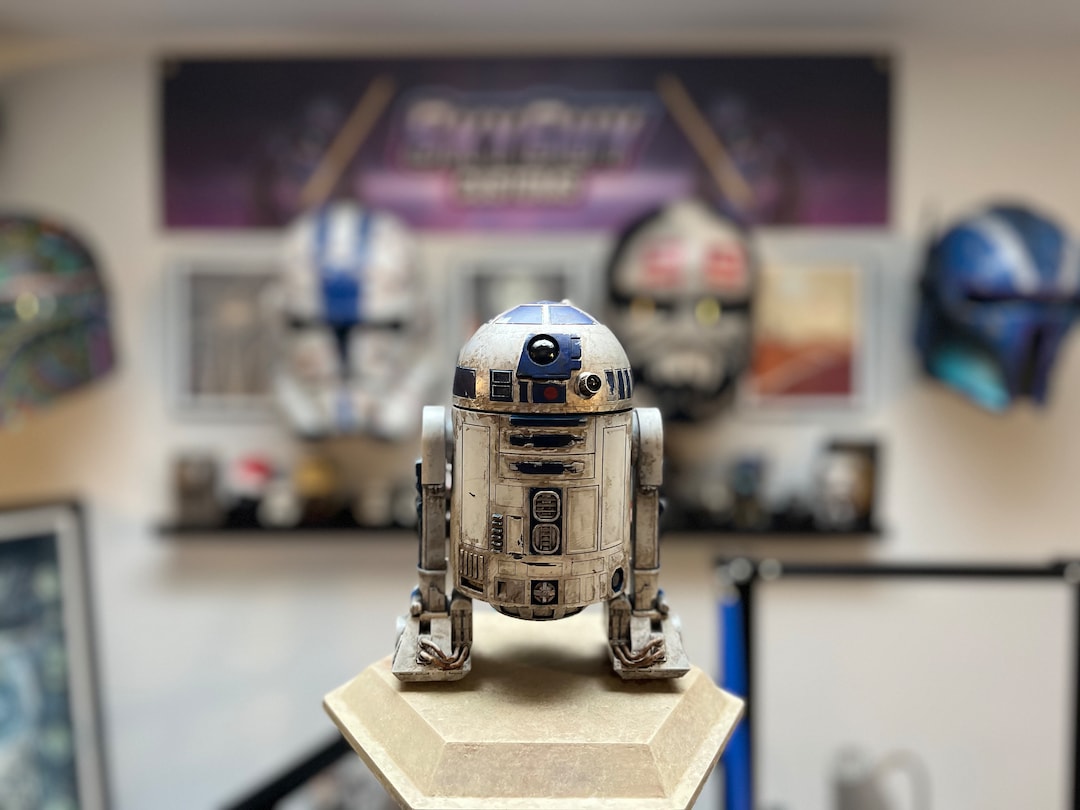 Custom Painted Astromech Droid | Star Wars Inspired Figurine | Custom ...