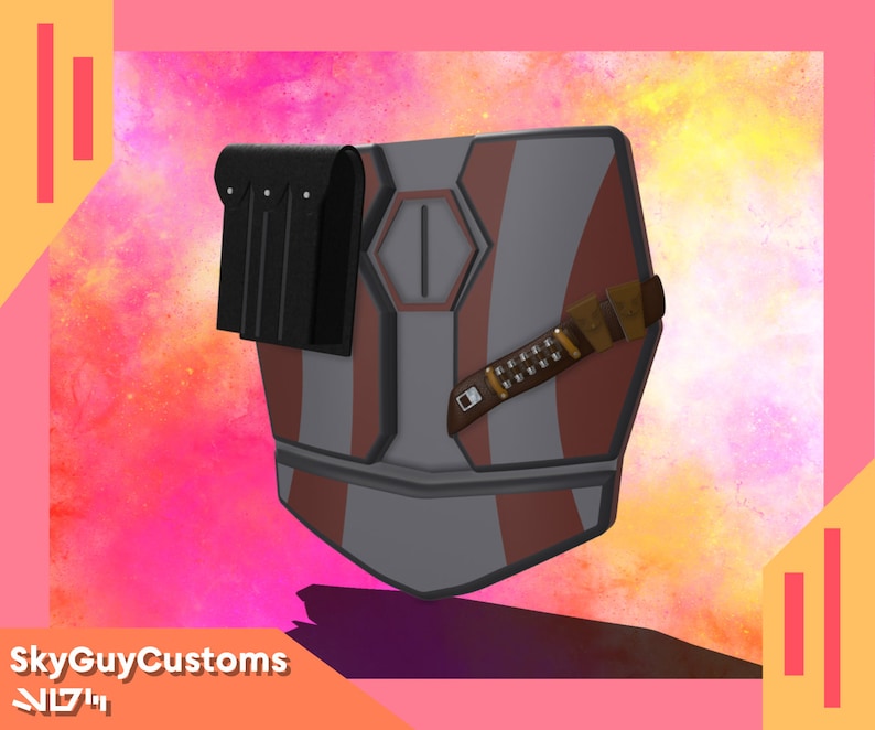 Mandalorian Chest Plate 3D Print File - Etsy