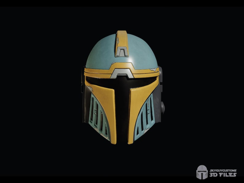 Aran Tal Helmet | Digital File | Custom Mandalorian Helmet | Star Wars ...
