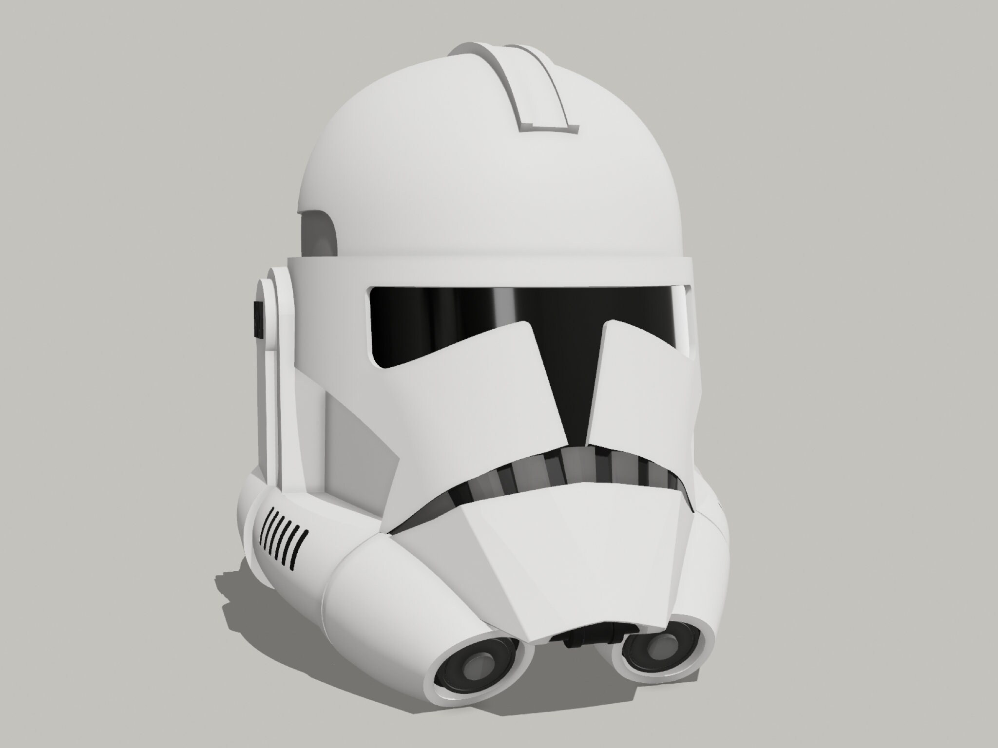 Phase 2 Clone Trooper | TCW Animated Helmet | 3D Printable STL File - Etsy