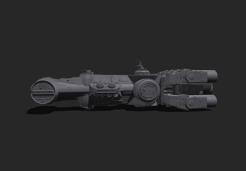 Blockade Runner Model | 3D Print File | Star Wars Inspired Collectible ...