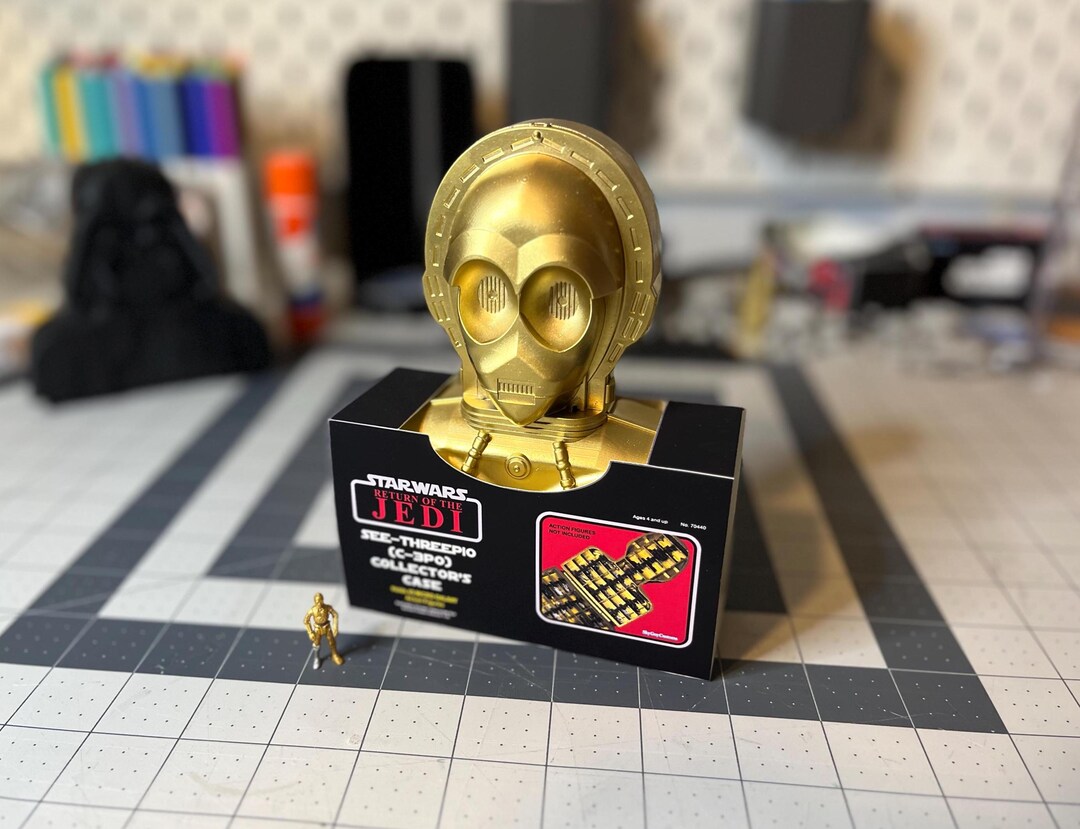 Mini See-threepio Action Figure Carrying Case | Star Wars Inspired ...