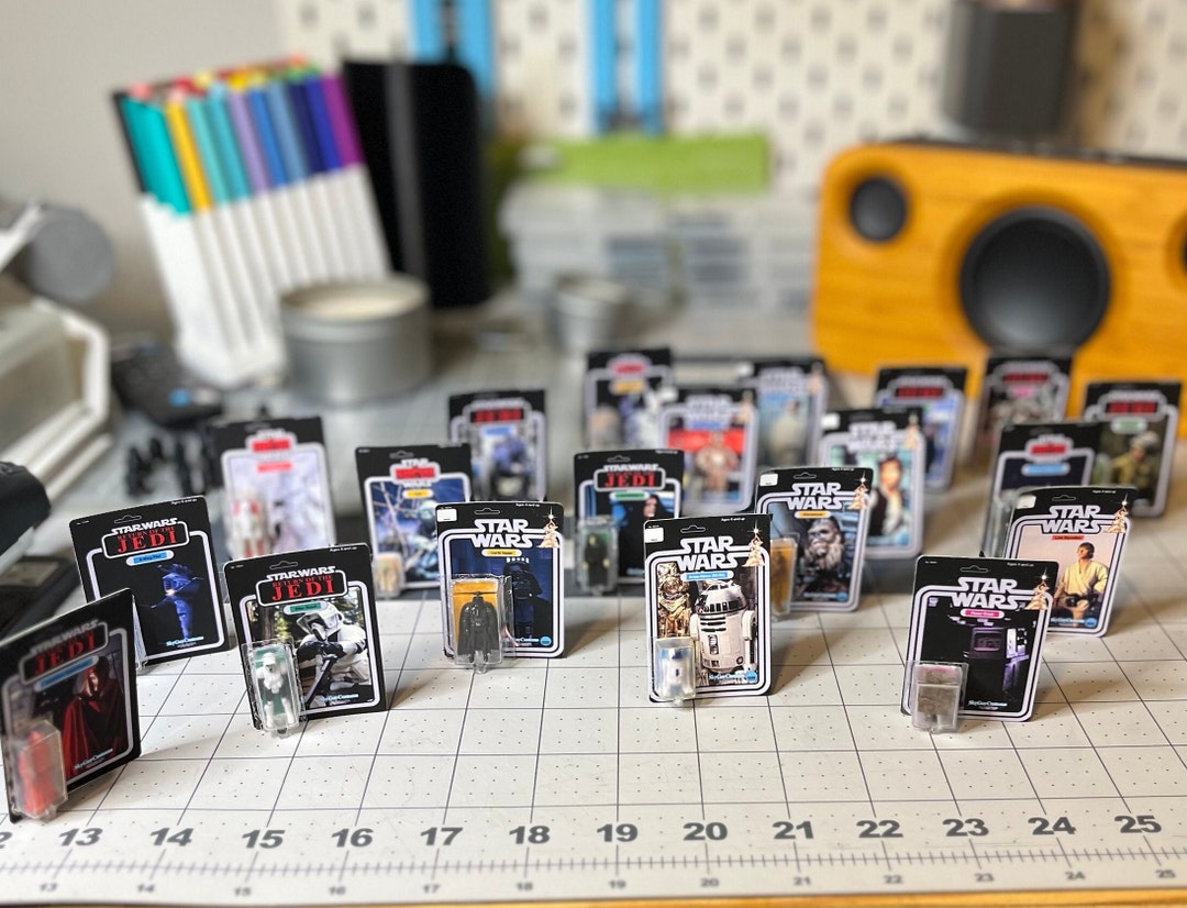 Cardback Kits for Mini Action Figures | Star Wars Inspired Collectible ...