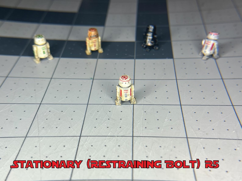 R5-series Astromech Droid | Mini Action Figure | Star Wars Inspired ...