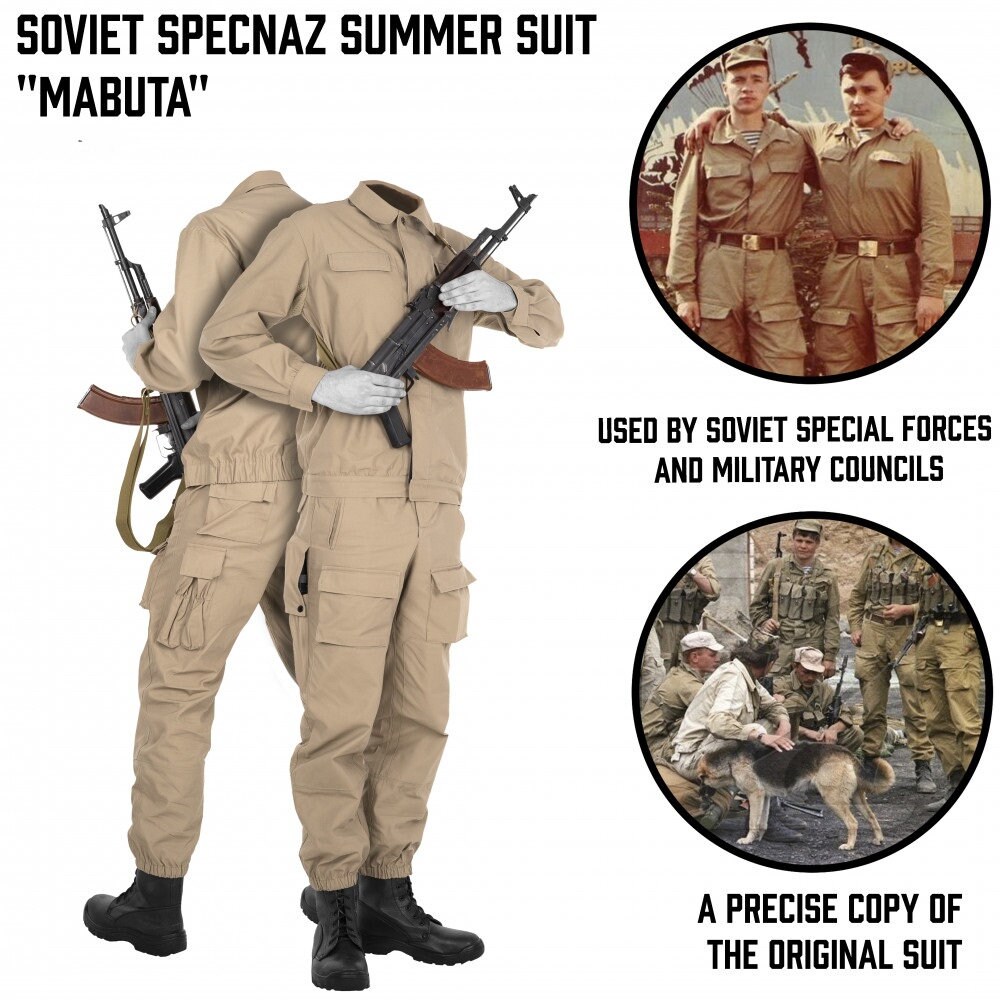 Soviet Specnaz Summer Suit mabuta Uniform for - Etsy