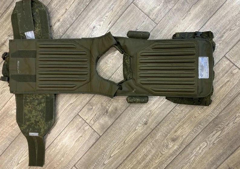 Original Russian Body Armor 6b45 Color: Flora Escape From - Etsy
