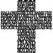 Our Father Cross in English - Etsy