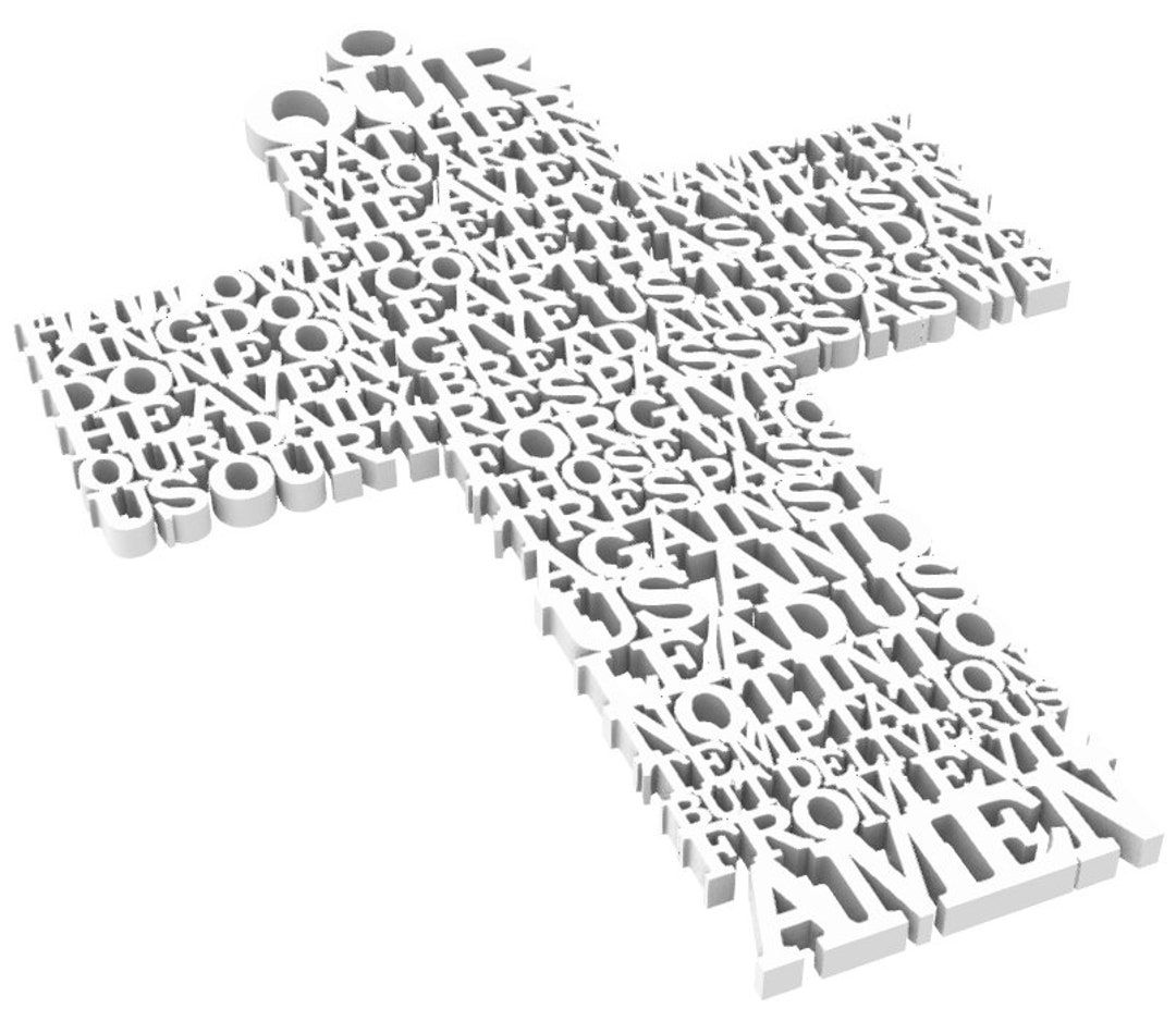 3d Printed Cross