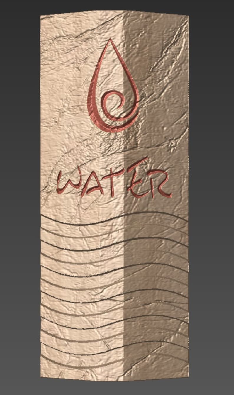 The 5th Element on Stone - CNC File for Carving, 3D STL, 5th Element - Etsy